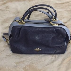 Coach Bags | Brown Leather Handbag | Poshmark